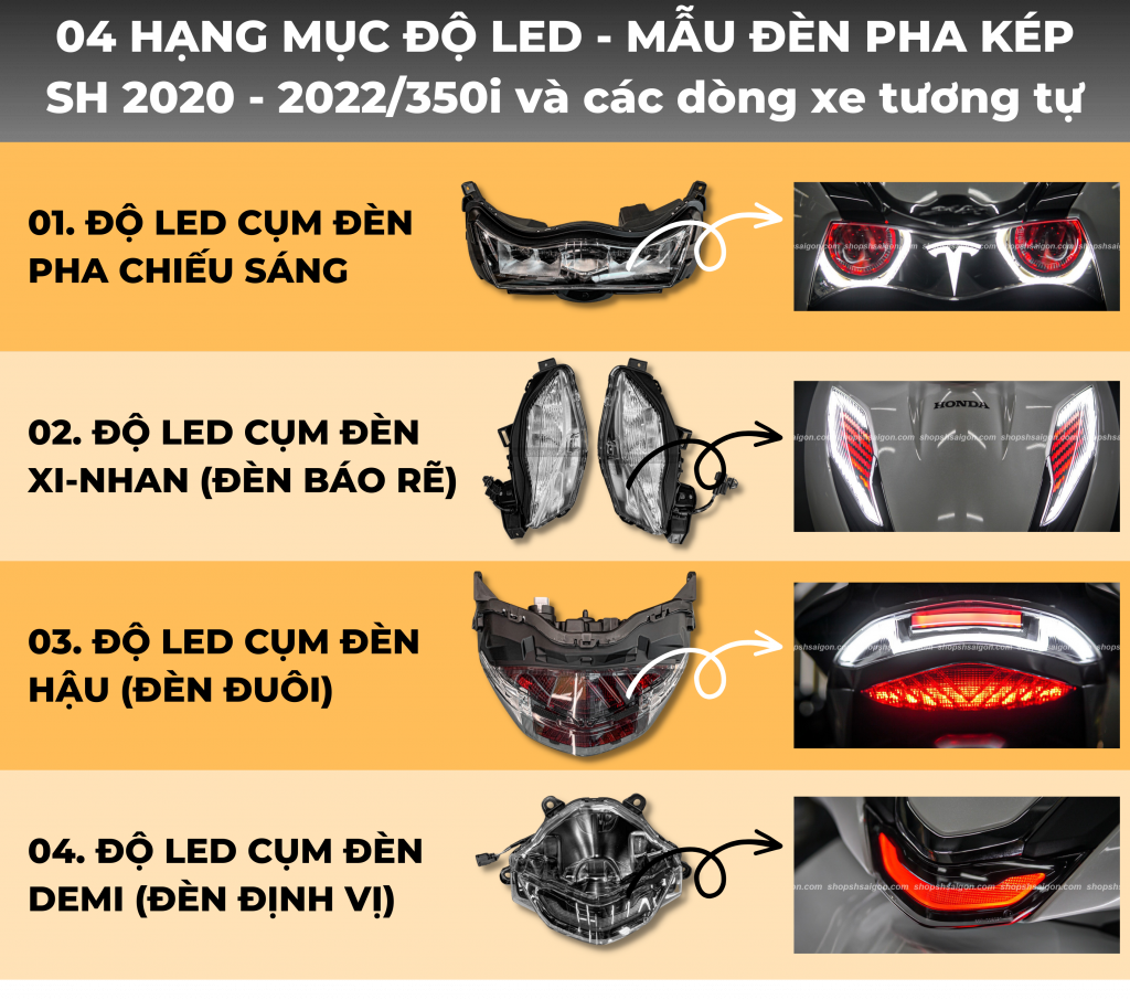 Độ Bi Cầu, Led Audi Sh Giá Bao Nhiêu? Báo Giá Mới Nhất 2022